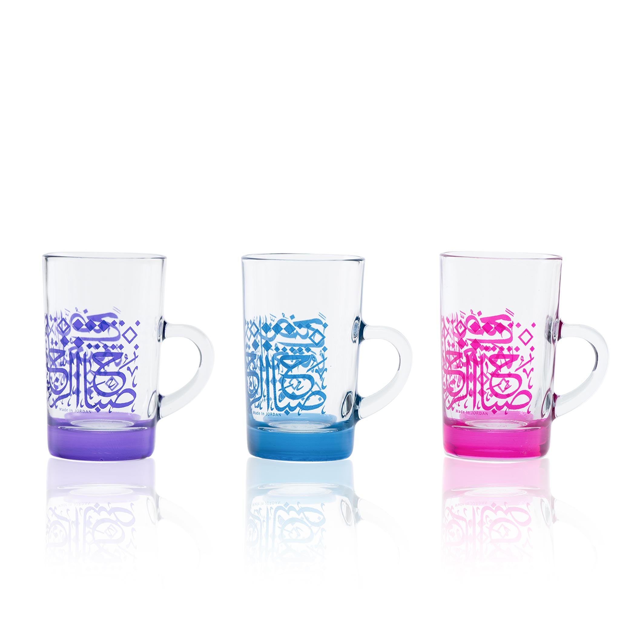 Dimlaj Orchid Oragnic Glass Tea Set | Casa Vanti